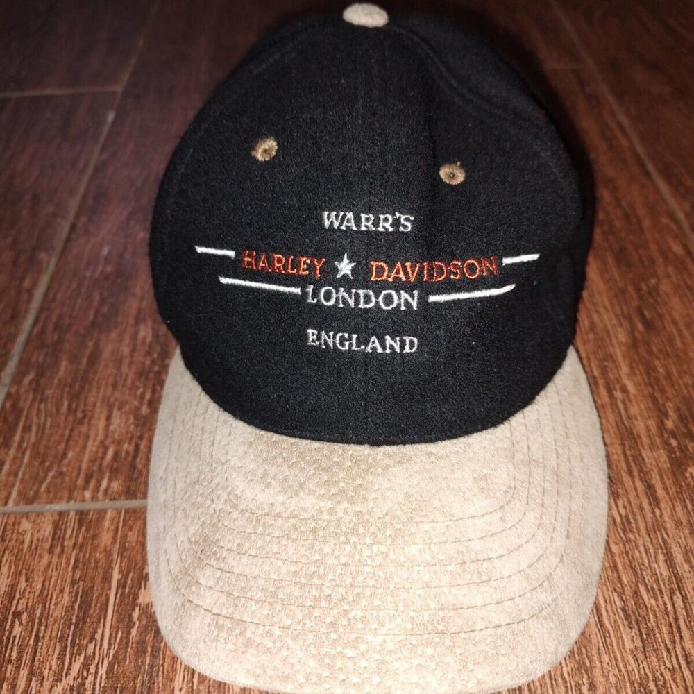 Warr’s Harley Davidson London England Suede Baseball … - Gem